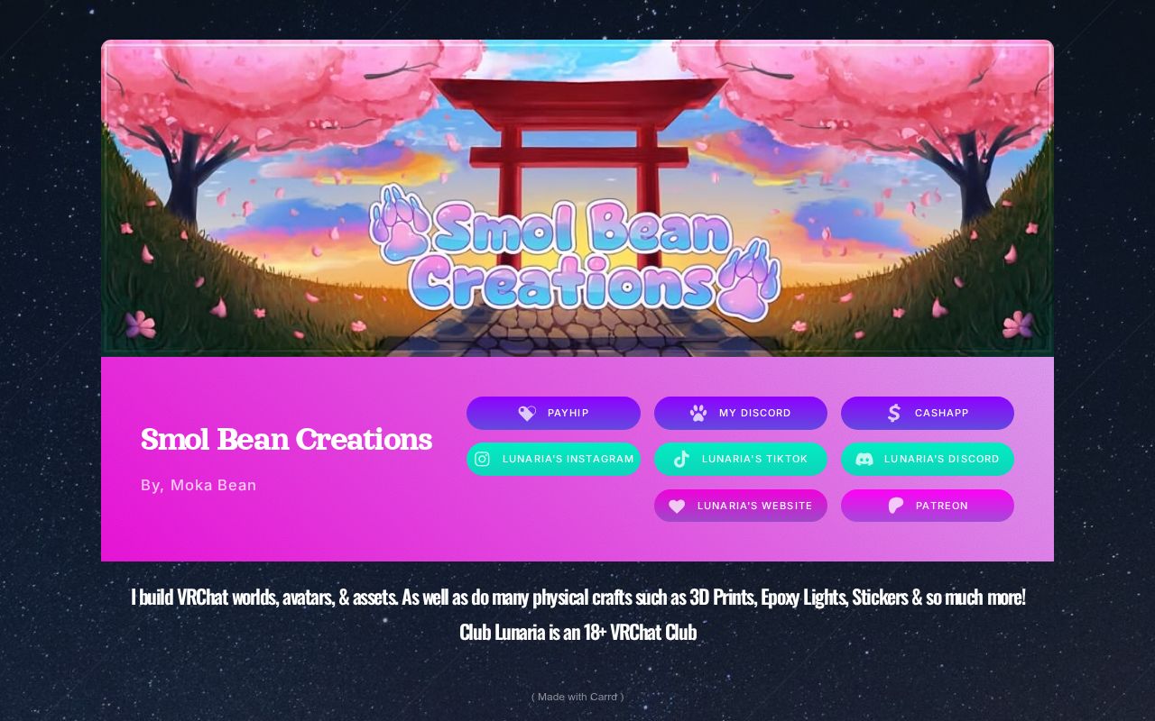 Smol Bean Creations